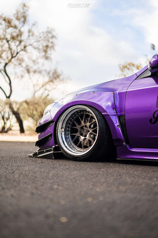 2014 Subaru WRX Base with 18x11 SV2 Forged RadiX and Accelera 255x35 on ...