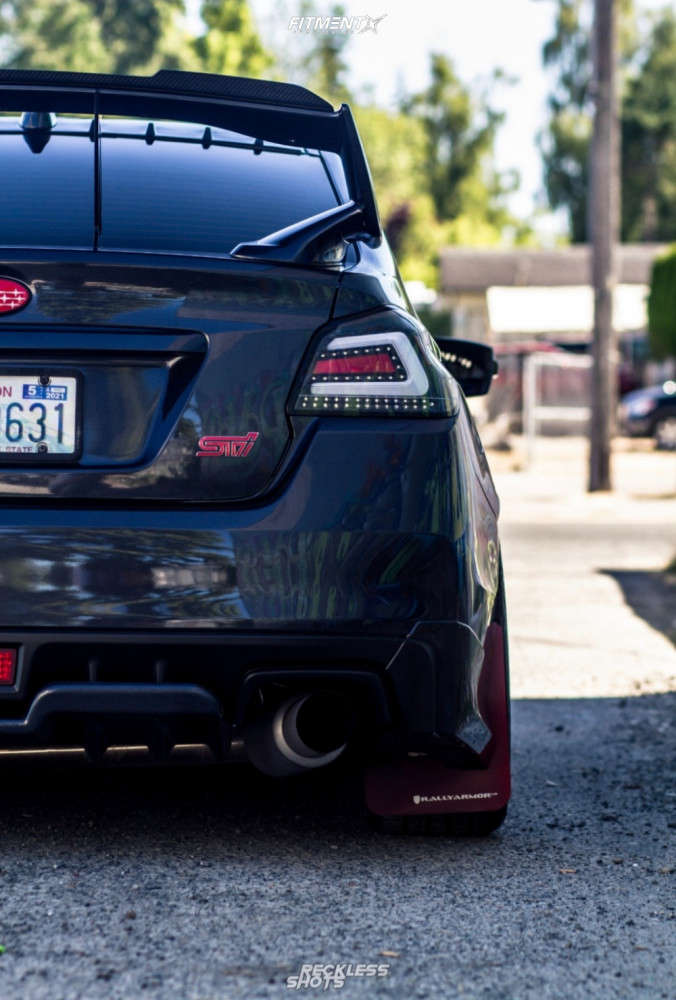 2017 Subaru WRX STI Limited with 18x9.5 Enkei Ts10 and Hankook 265x35 ...