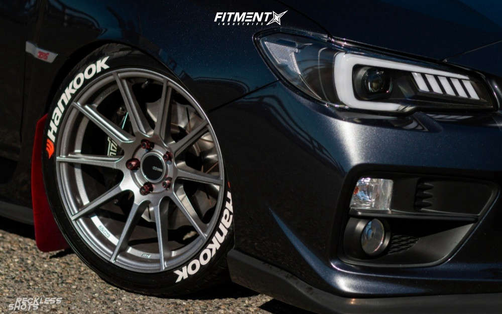 2017 Subaru WRX STI Limited with 18x9.5 Enkei Ts10 and Hankook 265x35 on Coilovers | 1574427 ...