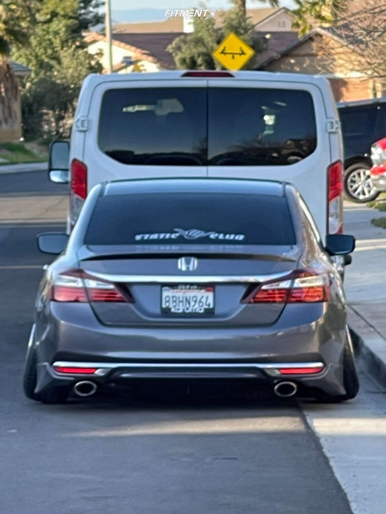 2017 Honda Accord Sport Special Edition with 19x10 Work Rezax Ii and ...