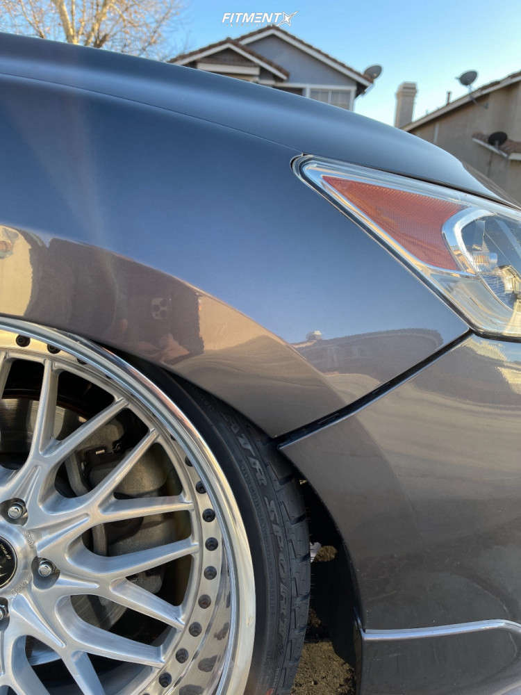 2017 Honda Accord Sport Special Edition with 19x10 Work Rezax Ii and ...