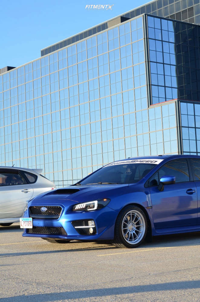 2015 Subaru WRX Premium with 18x9.5 Enkei NT03M and Nitto 265x35 on ...