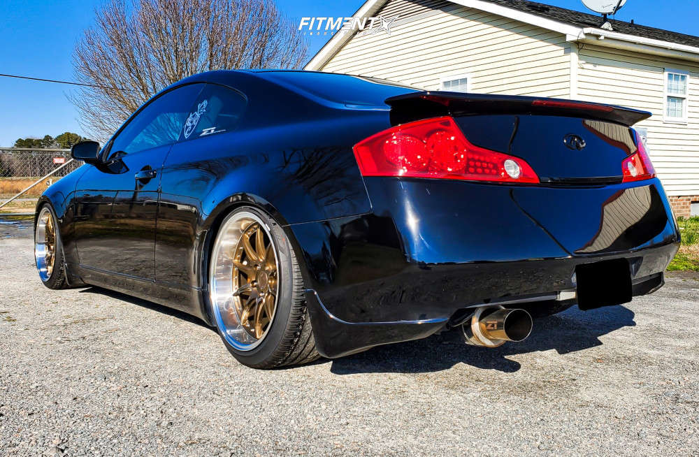 2004 INFINITI G35 Rwd 2dr Coupe w/Leather (3.5L 6cyl 6M) with 19x9.5 ...