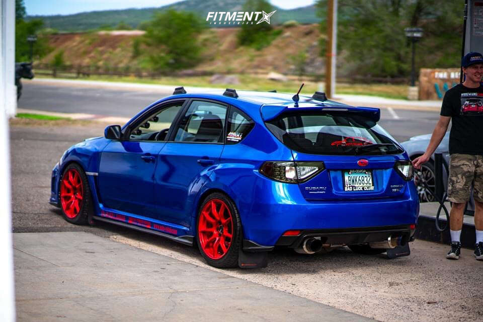 2014 Subaru WRX Base with 18x9.5 Enkei Ts9 and Achilles 265x35 on ...