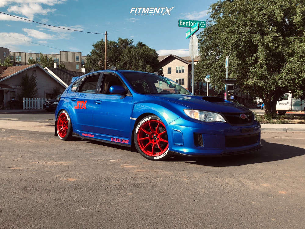 2014 Subaru WRX Base with 18x9.5 Enkei Ts9 and Achilles 265x35 on ...
