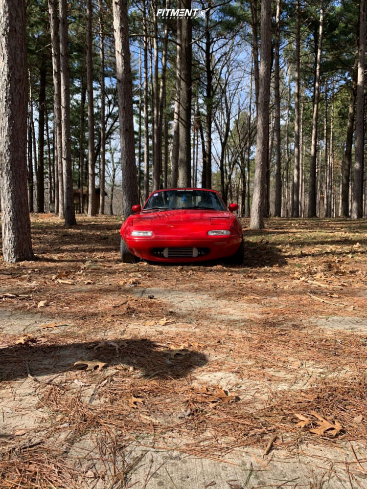 1990 Mazda Miata Base with 15x8 Enkei J-speed and Toyo Tires 195x45 on ...