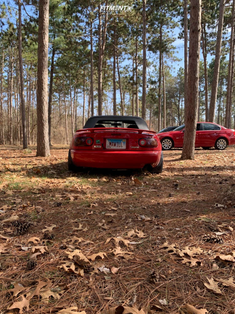 1990 Mazda Miata Base with 15x8 Enkei J-speed and Toyo Tires 195x45 on ...