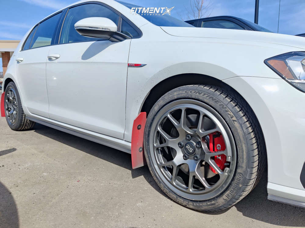 2020 Volkswagen GTI S with 18x8 Neuspeed Rse122 and Continental 225x40 ...
