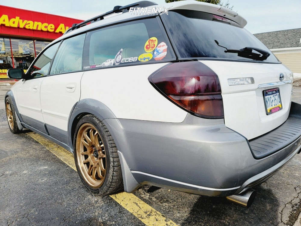 2005 Subaru Outback XT Limited with 18x9 Cosmis Racing Xt-206r and ...