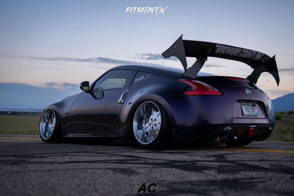 2016 Nissan 370Z Base with 19x11.5 Work Ls207 and Nexen 235x35 on Air ...
