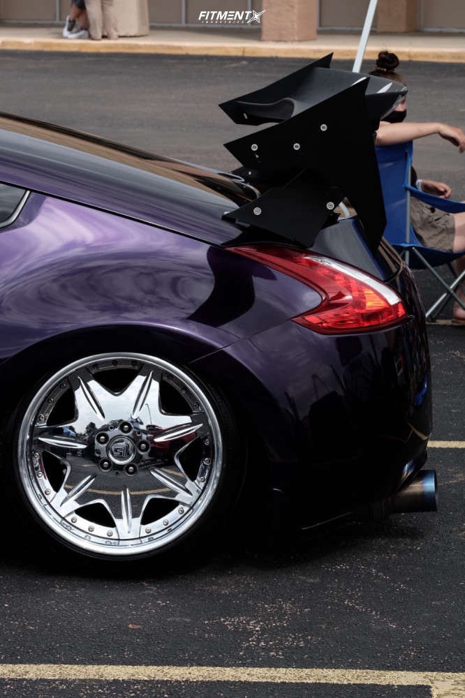 2016 Nissan 370Z Base with 19x11.5 Work Ls207 and Nexen 235x35 on Air ...