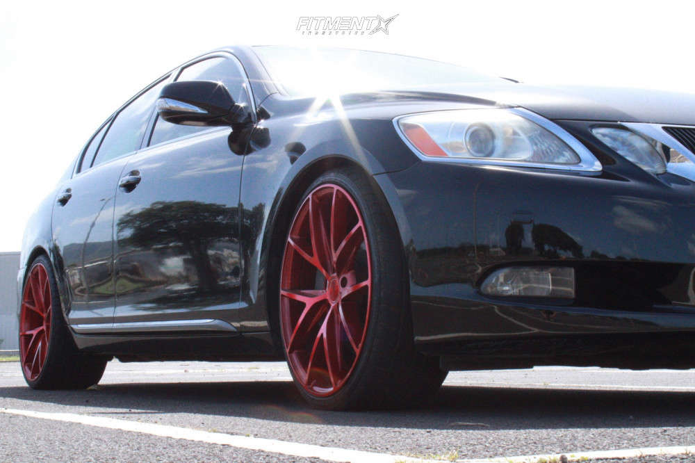 2009 Lexus GS350 Base with 20x10.5 Niche Misano and Ohtsu 245x30 on ...