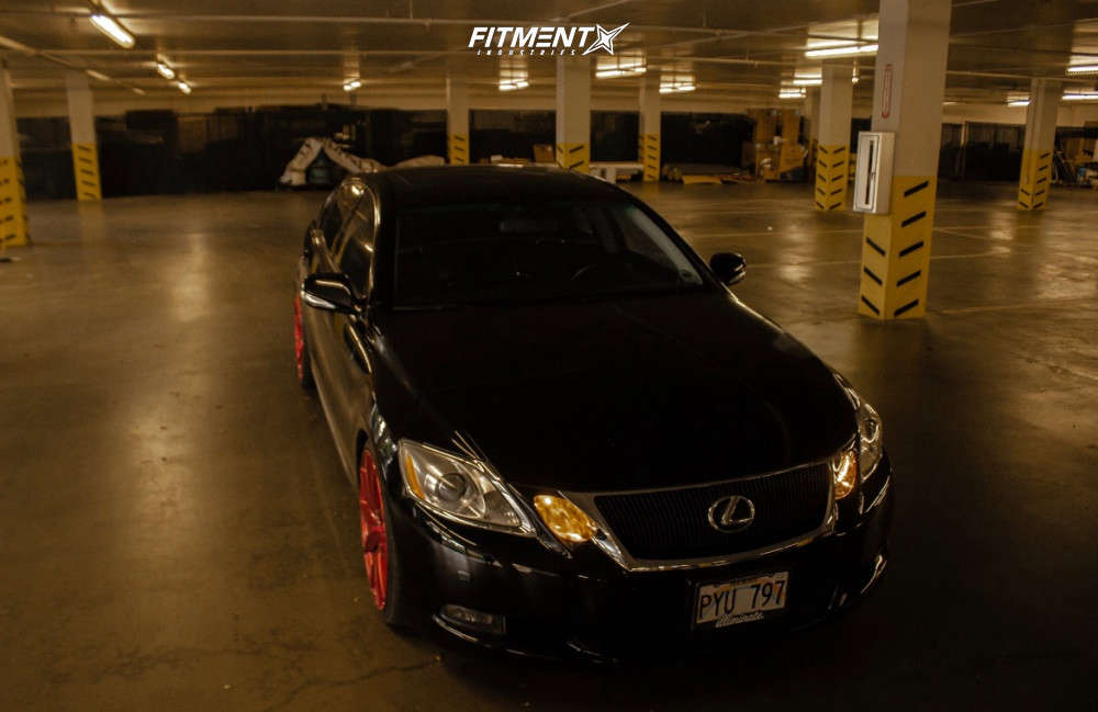 2009 Lexus GS350 Base with 20x10.5 Niche Misano and Ohtsu 245x30 on ...