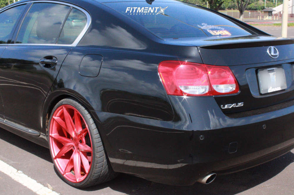 2009 Lexus GS350 Base with 20x10.5 Niche Misano and Ohtsu 245x30 on ...