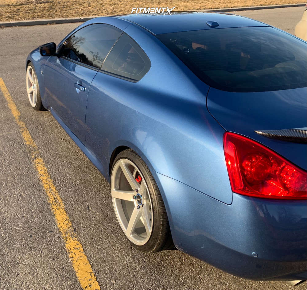 2013 INFINITI G37 X with 20x9.5 Vossen Cv3r and Falken 235x35 on Lowering Springs | 1578145 ...