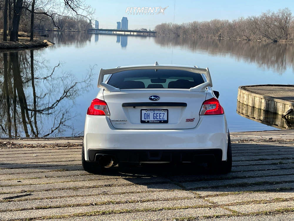 2020 Subaru WRX STI Base with 18x9.5 Enkei Nt03rr and Michelin 265x35 ...