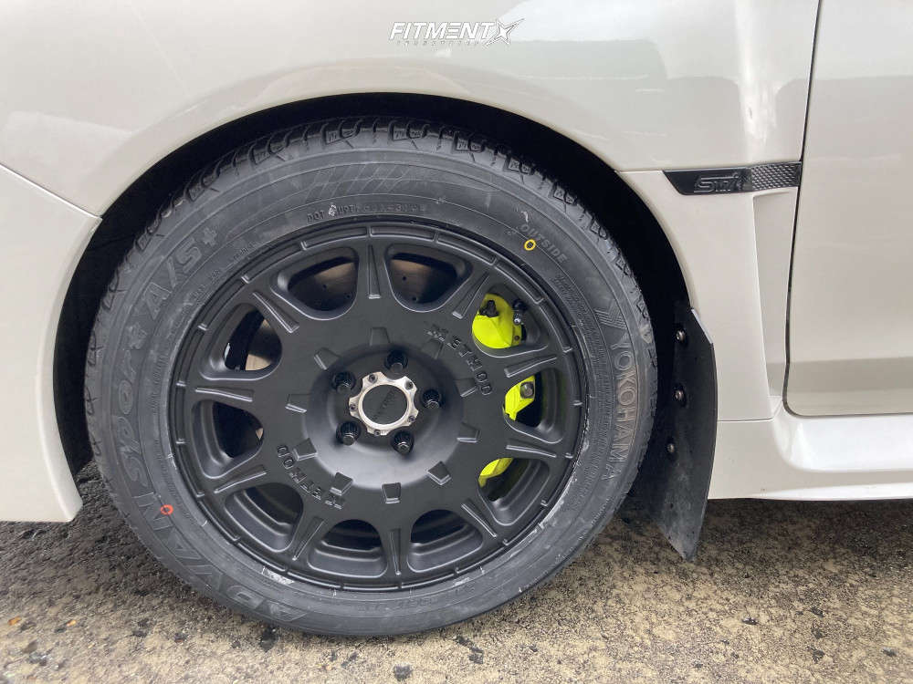 2020 Subaru WRX STI Limited with 17x8 Method Mr502 and Yokohama 235x50 ...