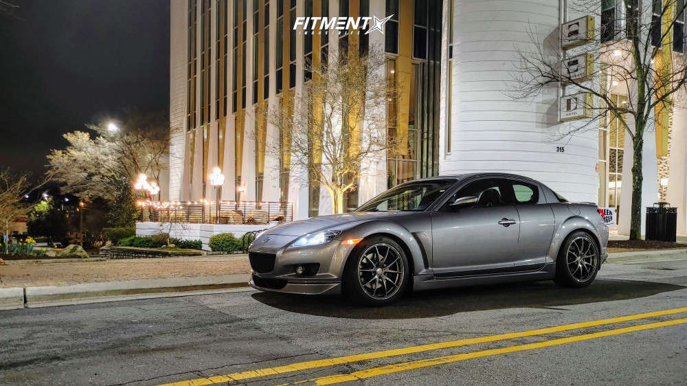 2004 Mazda RX-8 GT with 18x8.5 Volk G25 and Michelin 245x40 on ...