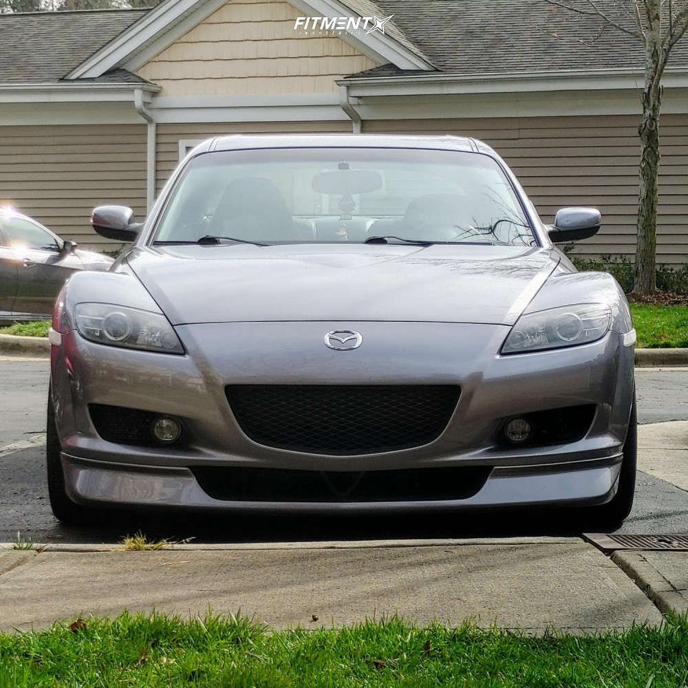 2004 Mazda RX-8 GT with 18x8.5 Volk G25 and Michelin 245x40 on ...
