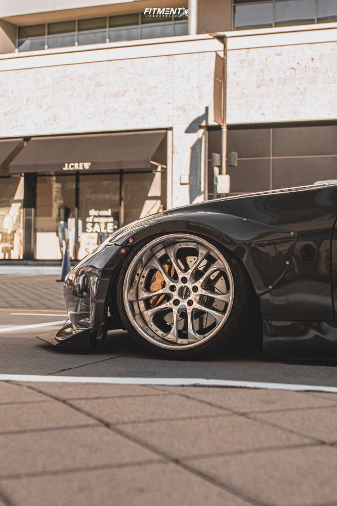 2004 Nissan 350Z 2dr Coupe (3.5L 6cyl 6M) with 19x11.5 SSR Agle Minerva ...