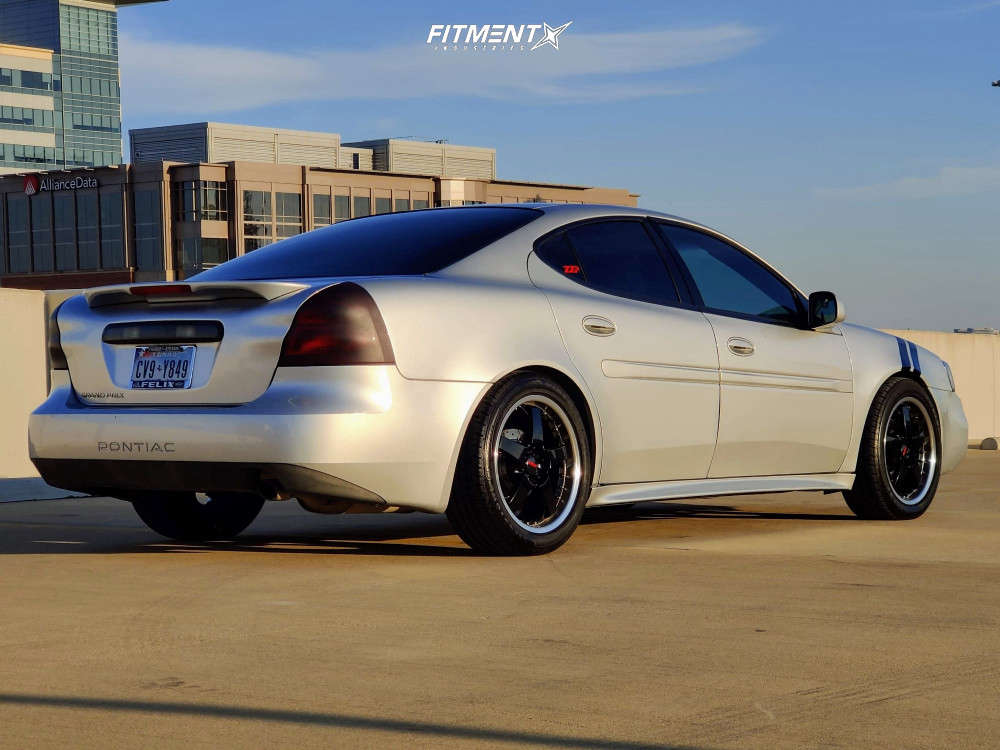 2005 Pontiac Grand Prix Base with 18x7.5 Drag Dr11 and Firestone 225x50 ...