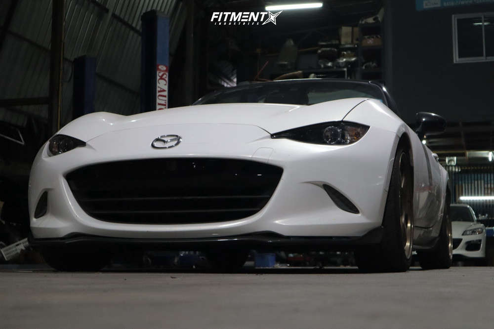 2016 Mazda MX-5 Miata Sport with 17x7 Rays Engineering Te37 and ...