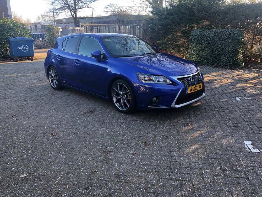 2014 Lexus CT200h F Sport with 18x8 BBS Sr and Vredestein 225x40 on ...