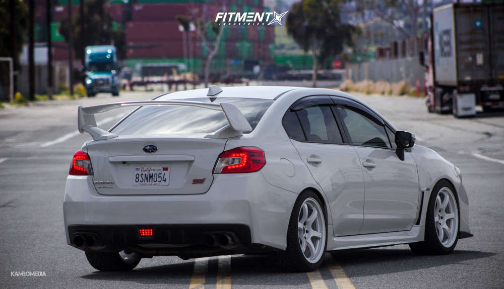 2016 Subaru WRX STI Base with 18x9.5 Gram Lights 57dr and Federal ...
