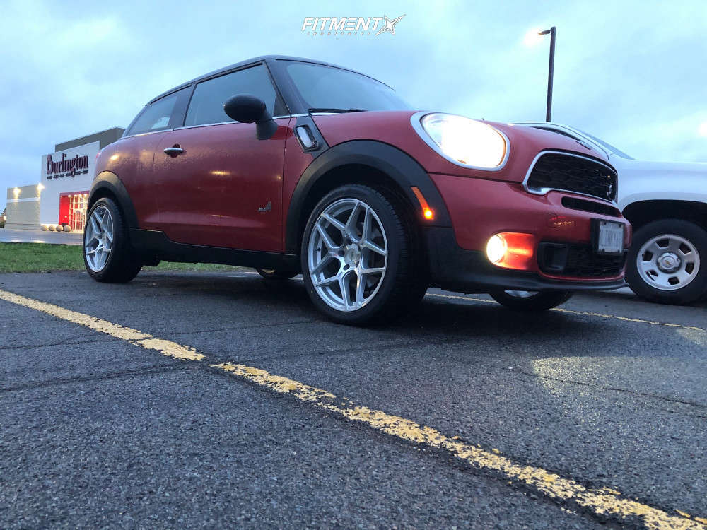2015 Mini Cooper Paceman S ALL4 with 18x9.5 Versus Racing Vs23 and ...