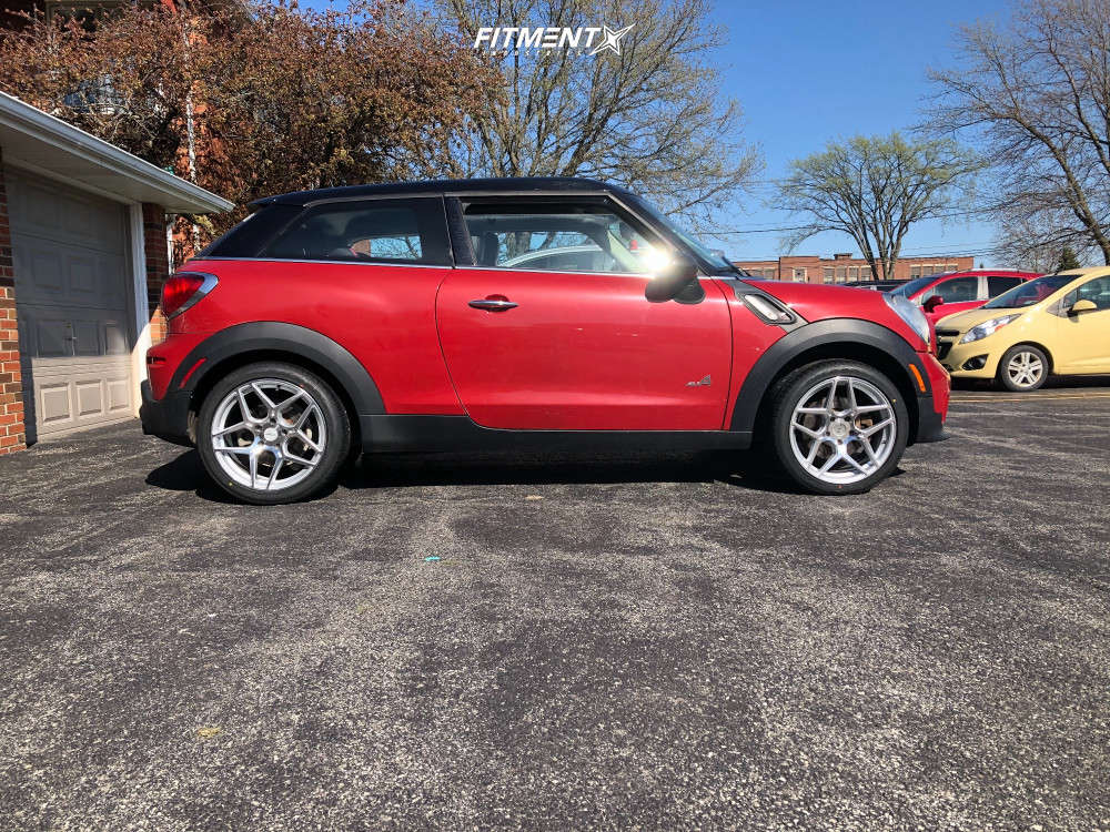2015 Mini Cooper Paceman S ALL4 with 18x9.5 Versus Racing Vs23 and ...
