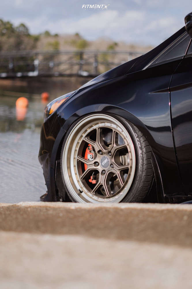 2017 Ford Focus ST with 18x9.5 ESR Cs2 and Achilles 225x35 on Air ...