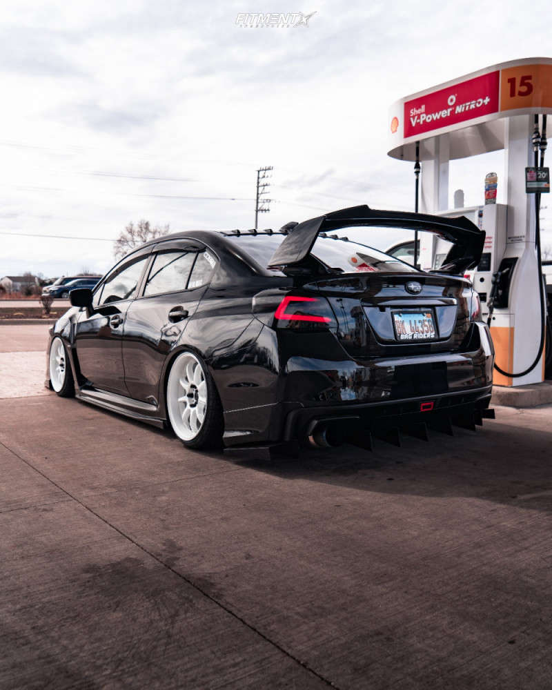 2019 Subaru WRX Premium with 18x9.5 Work D9r and Federal 225x35 on Air ...