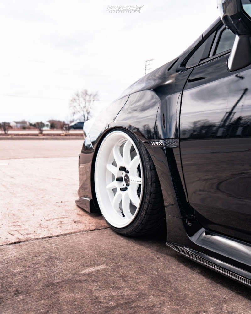 2019 Subaru WRX Premium with 18x9.5 Work D9r and Federal 225x35 on Air ...