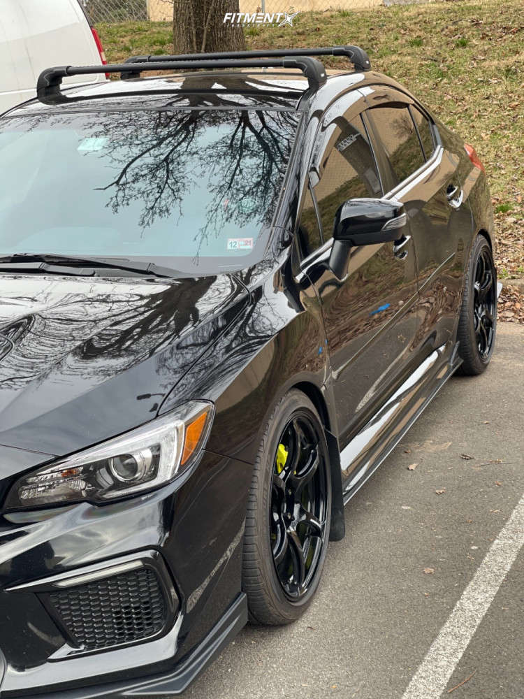 2018 Subaru WRX STI Base with 19x9 Advan Racing RGIII and Dunlop 255x35 ...