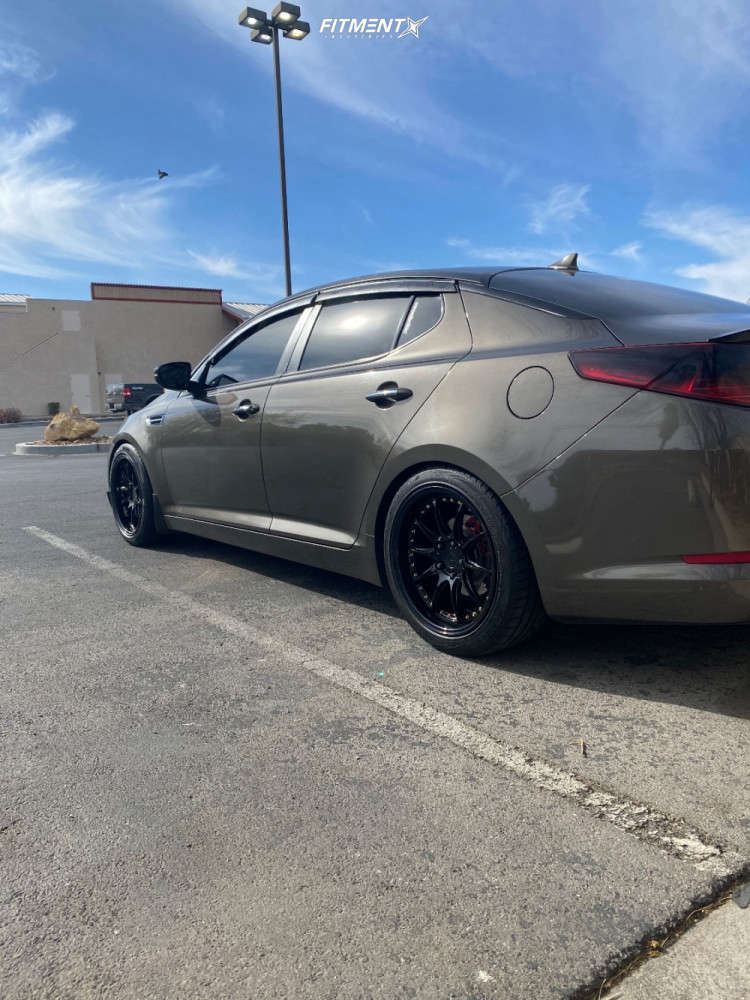 2013 Kia Optima EX with 18x8.5 Aodhan Ds07 and Achilles 225x45 on ...