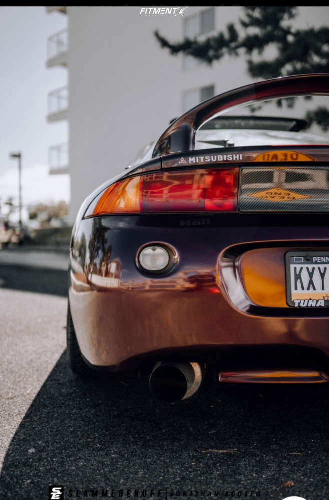 1998 Mitsubishi Eclipse GST with 18x8.5 ESR Sr06 and Federal 225x35 on ...