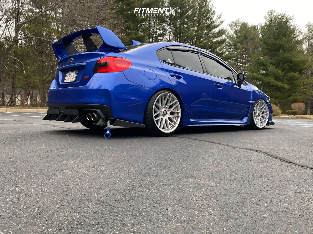 2017 Subaru WRX STI Limited with 19x10 Rotiform Rse and Federal 225x35 ...