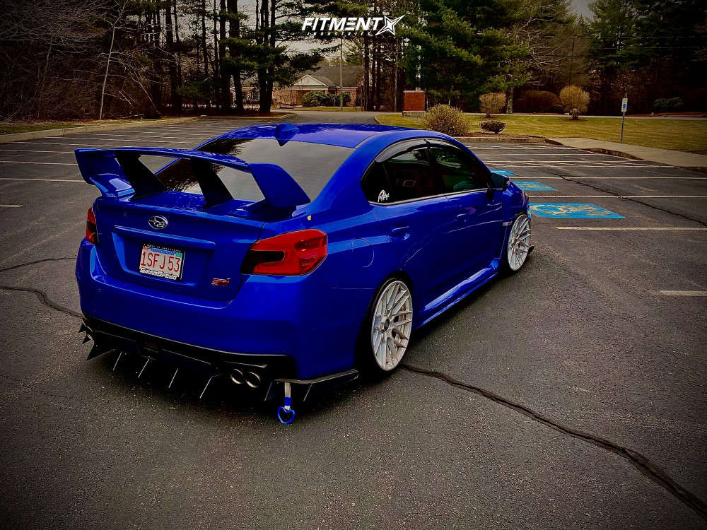 2017 Subaru WRX STI Limited with 19x10 Rotiform Rse and Federal 225x35 ...
