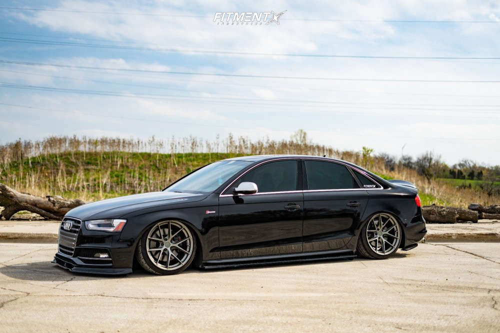 2015 Audi S4 Premium Plus with 19x9.5 Aodhan Ls007 and Firestone 235x35 ...