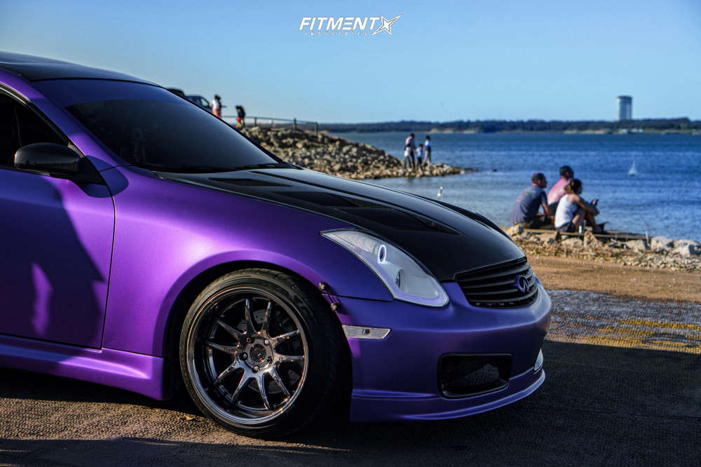2006 INFINITI G35 Base with 18x10.5 Aodhan Ds02 and Federal 225x40 on ...