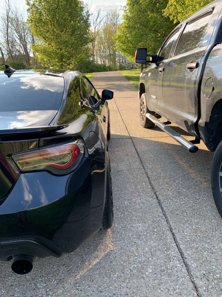 2013 Scion FR-S Base with 18x9.5 Option Lab R716 and Nitto 245x45 on ...