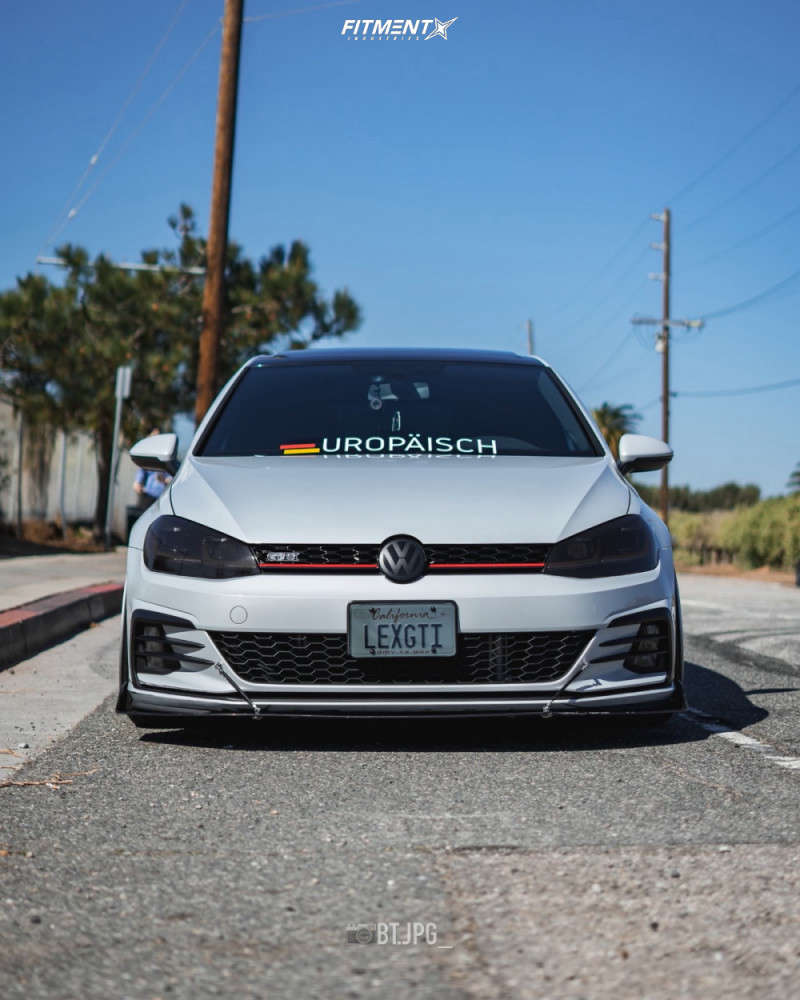2018 Volkswagen GTI SE with 19x9.5 Avant Garde M580 and Federal 215x35 on Coilovers | 1590211 ...