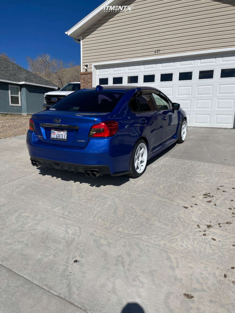 2015 Subaru WRX Base with 18x9.5 Vors TR37 and Nitto 235x45 on ...