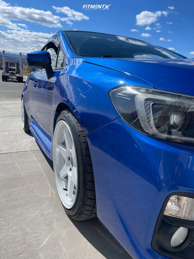 2015 Subaru WRX Base with 18x9.5 Vors TR37 and Nitto 235x45 on ...