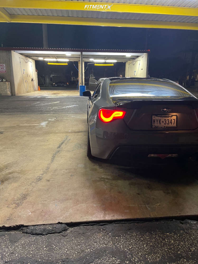 2014 Subaru BRZ Limited with 18x8.5 Aodhan Ah07 and Hankook 255x35 on ...