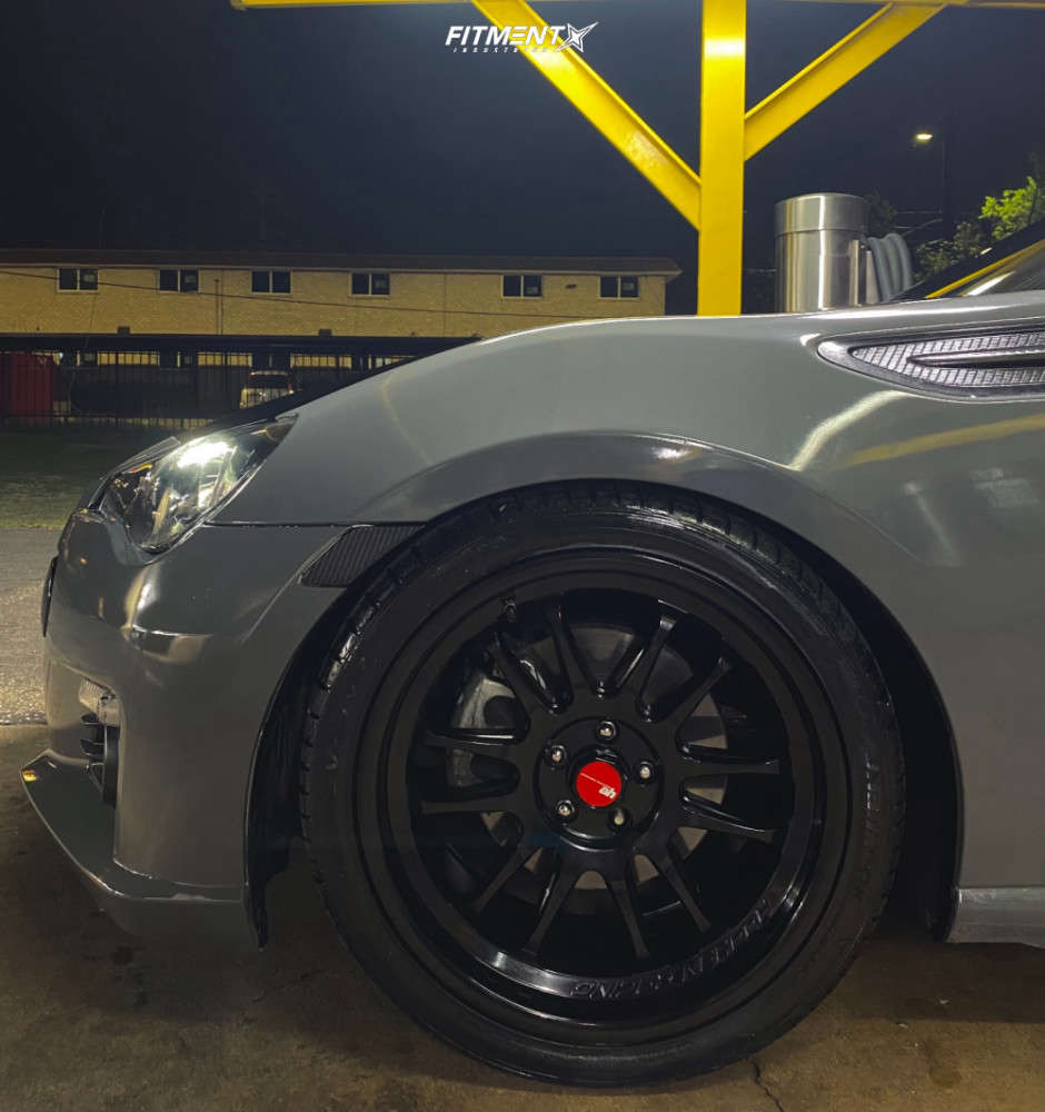 2014 Subaru BRZ Limited with 18x8.5 Aodhan Ah07 and Hankook 255x35 on ...