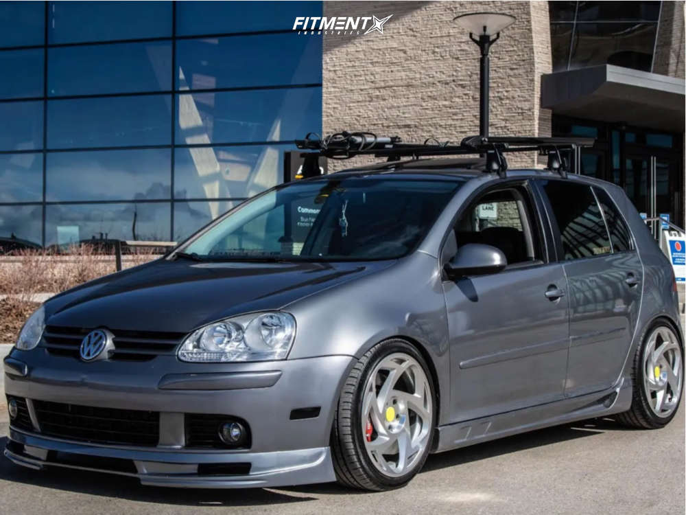 2007 Volkswagen Rabbit 2.5 with 18x8.5 Radi8 R8s5 and Ironman 225x40 on ...