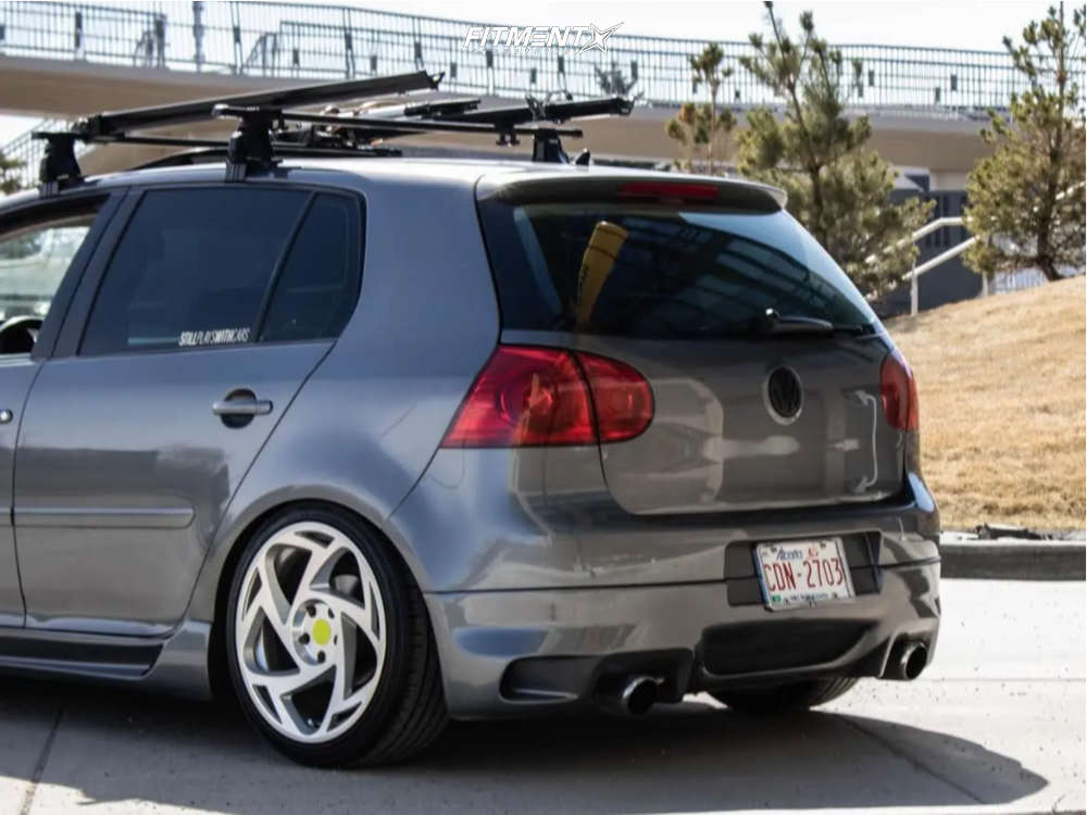 2007 Volkswagen Rabbit 2.5 with 18x8.5 Radi8 R8s5 and Ironman 225x40 on ...
