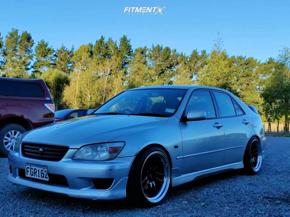 1999 Lexus IS300 Base with 18x9.5 Bgw Emotions and Triangle 225x40 on ...