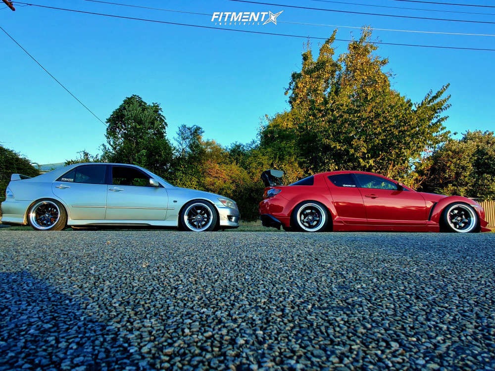 1999 Lexus IS300 Base with 18x9.5 Bgw Emotions and Triangle 225x40 on ...